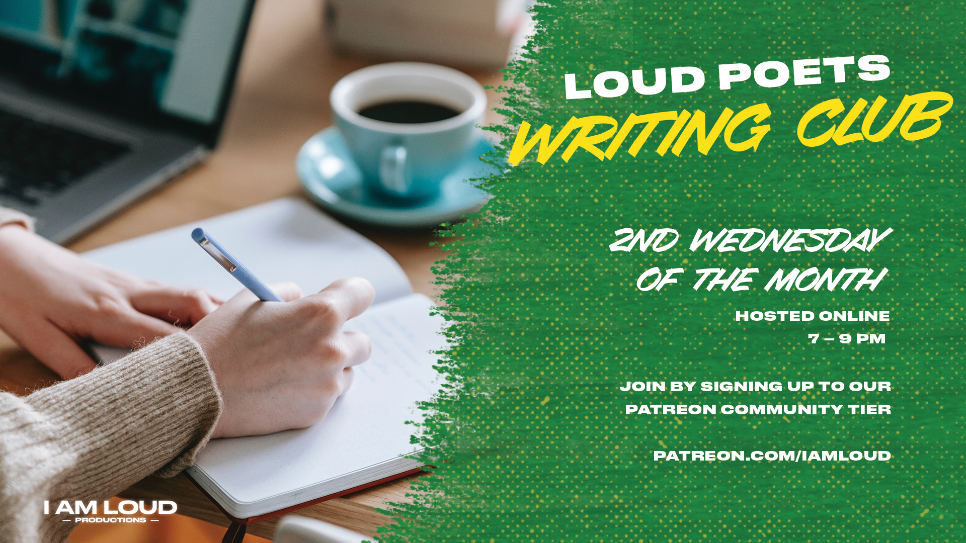 Join the Loud Poets Writing Club! – Katie Ailes